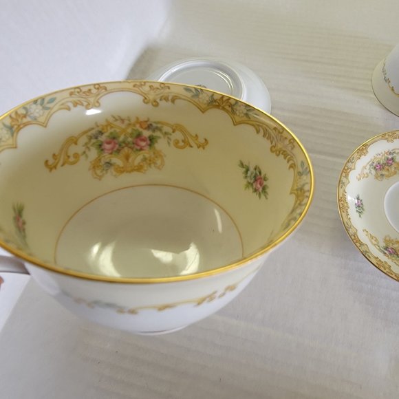 Noritake | Dining | Set Noritake China Japan Acacia Cup Saucer Plate ...